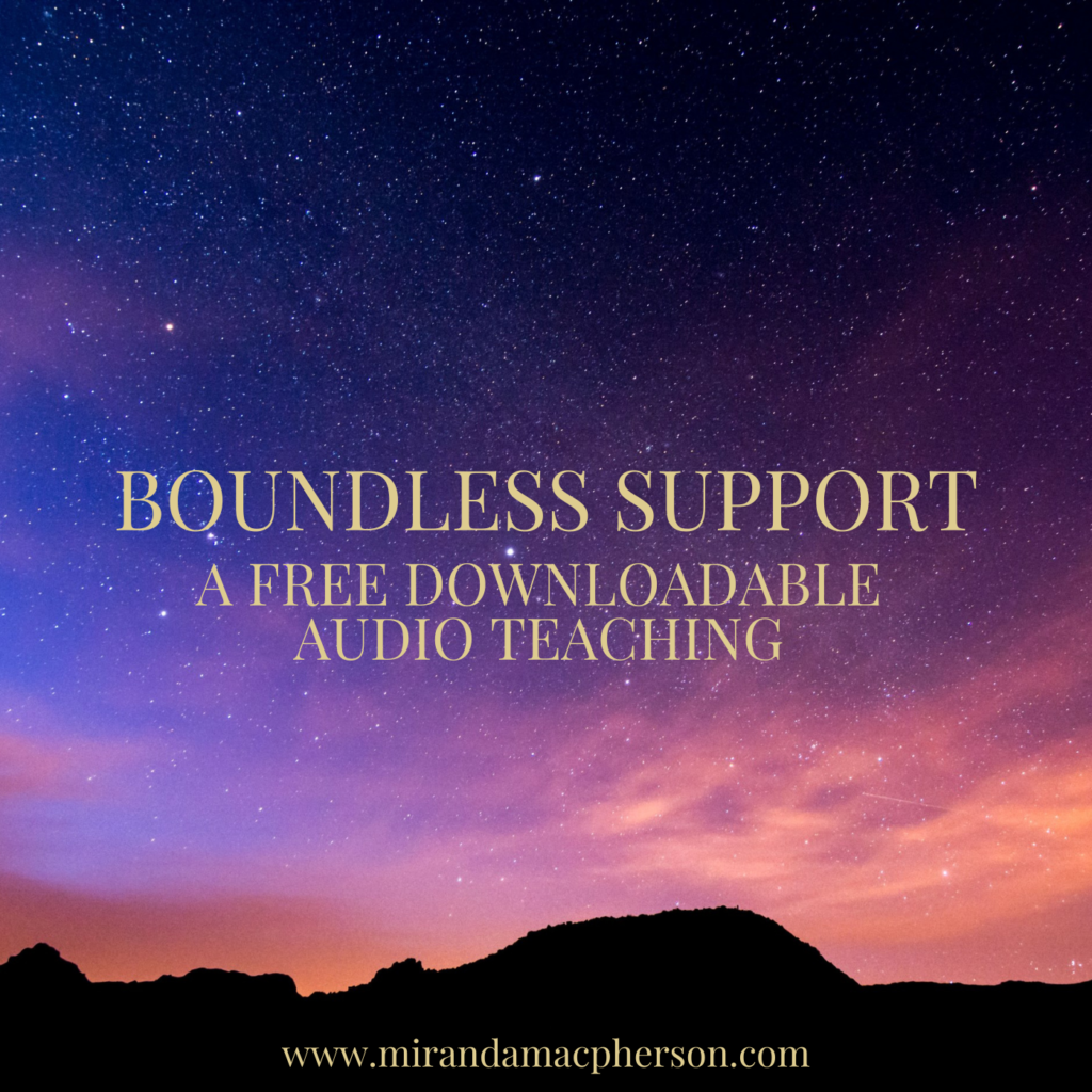 Boundless Support - Miranda Macpherson