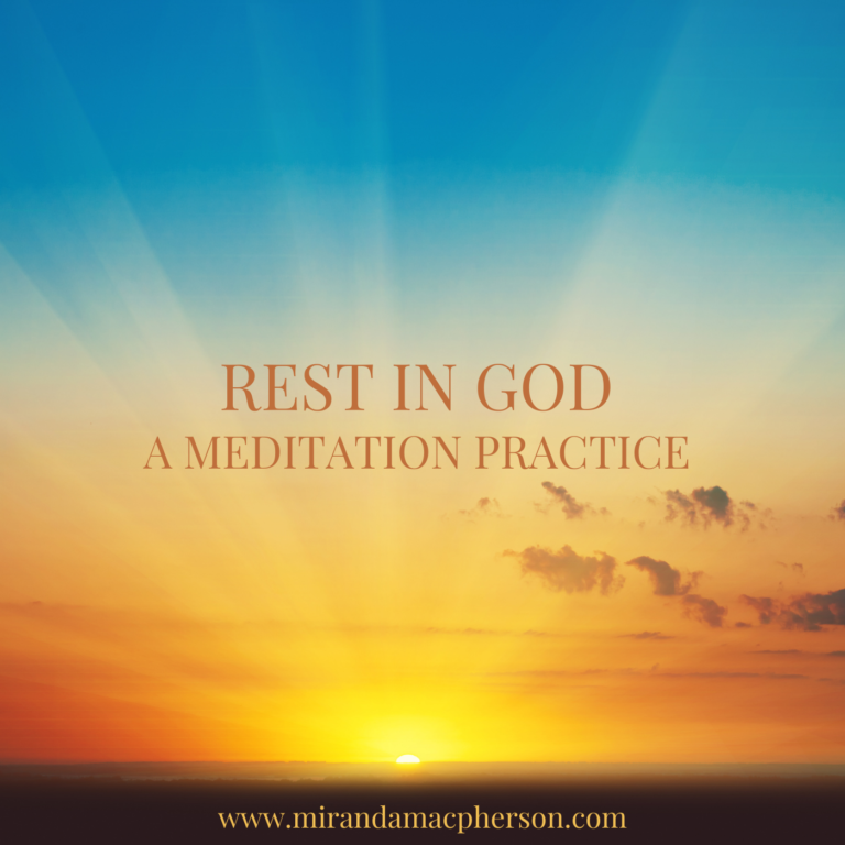 Rest in God - Miranda Macpherson