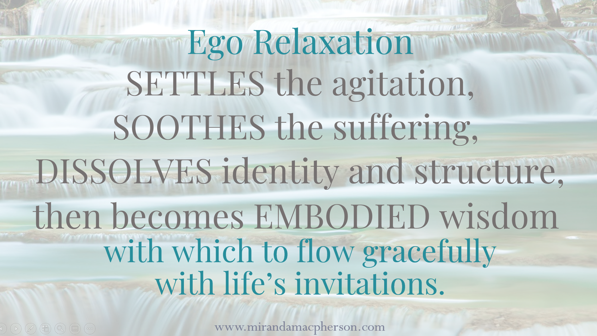 What is Ego Relaxation? - Miranda Macpherson